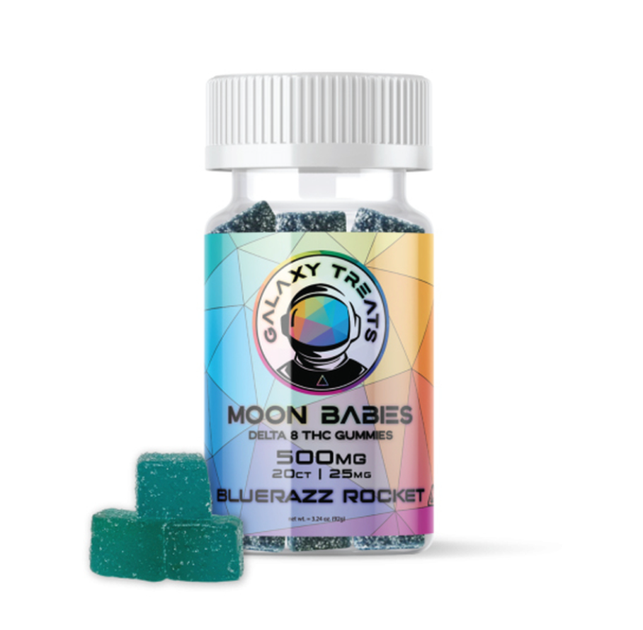 Galaxy Treats Moon Babies Delta 8 THC Gummies (100ct 2-Pack Bucket ...